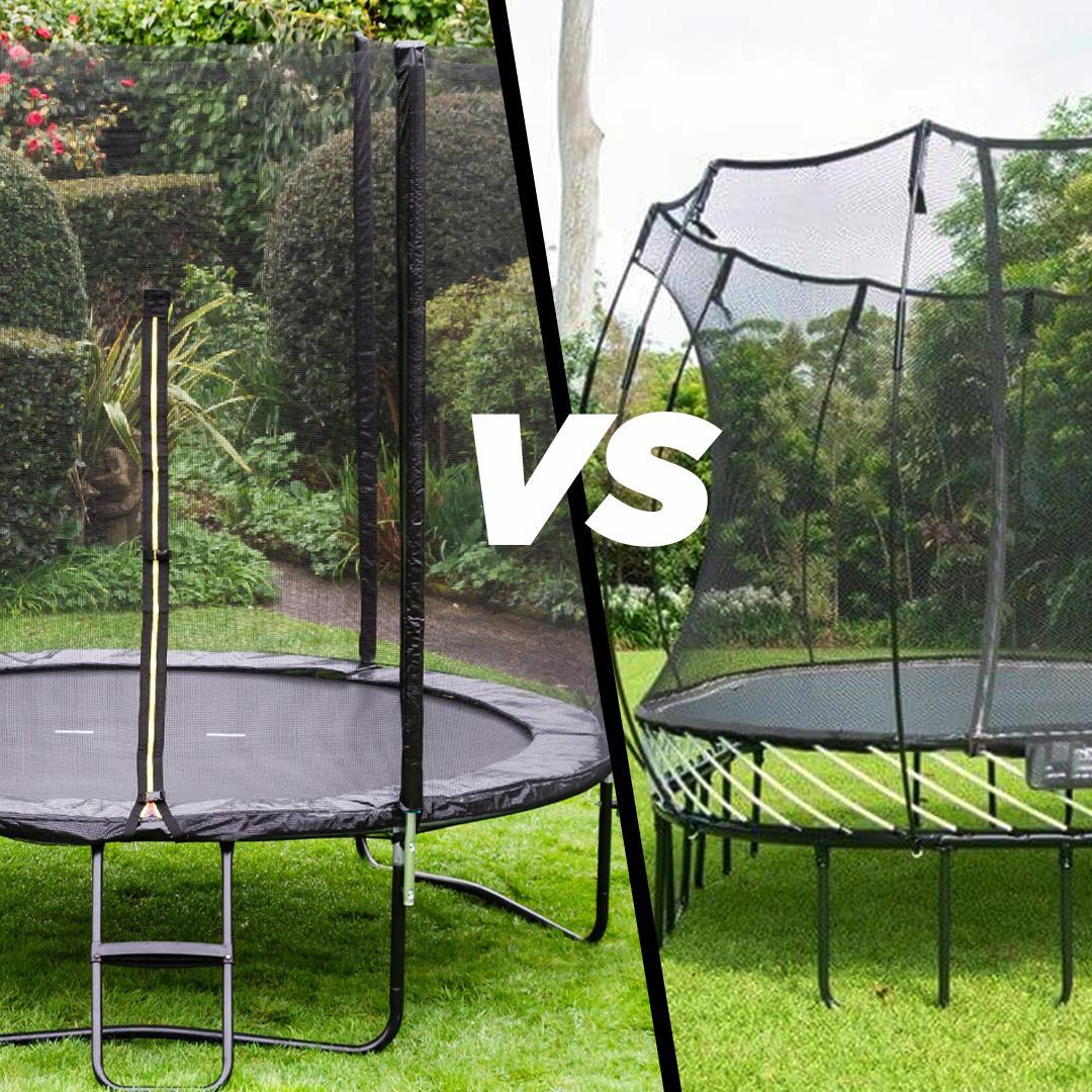 Spring vs. Springfree Trampolines: Which One is Right for Your Garden?