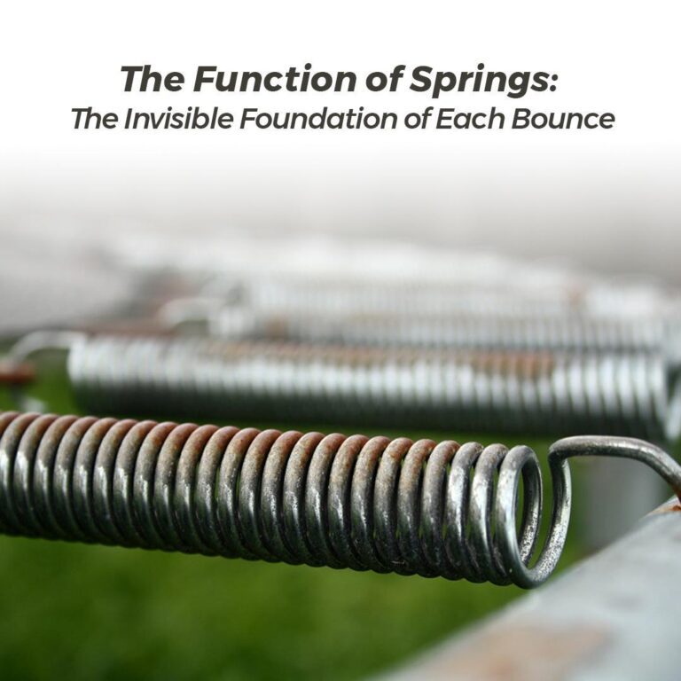 How Trampoline Works? Science Behind the High Bounce